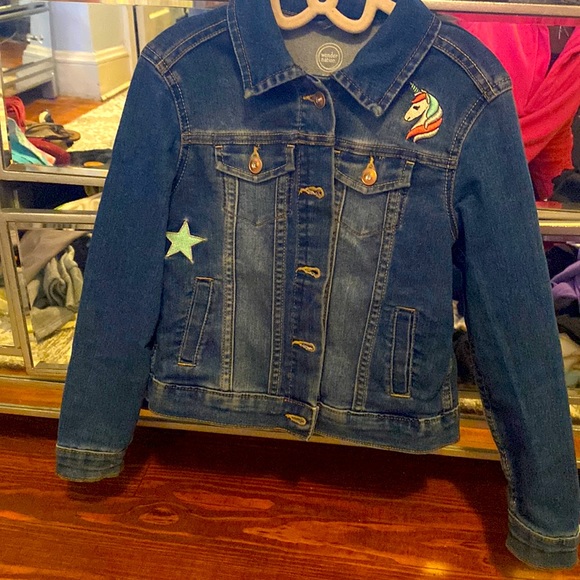 wonder nation | Jackets & Coats | Wonder Nation Adorable Jeans Jacket ...